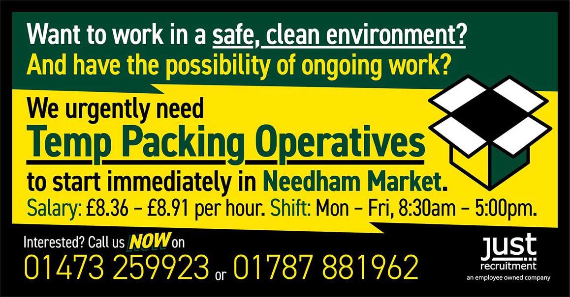 Packing Operative | Just Recruitment