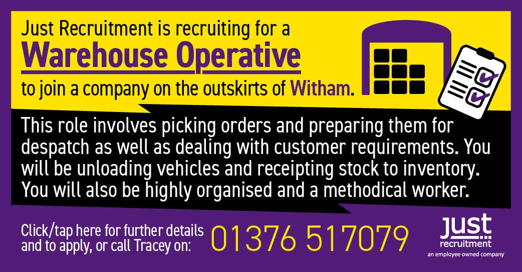 Warehouse Operative | Just Recruitment