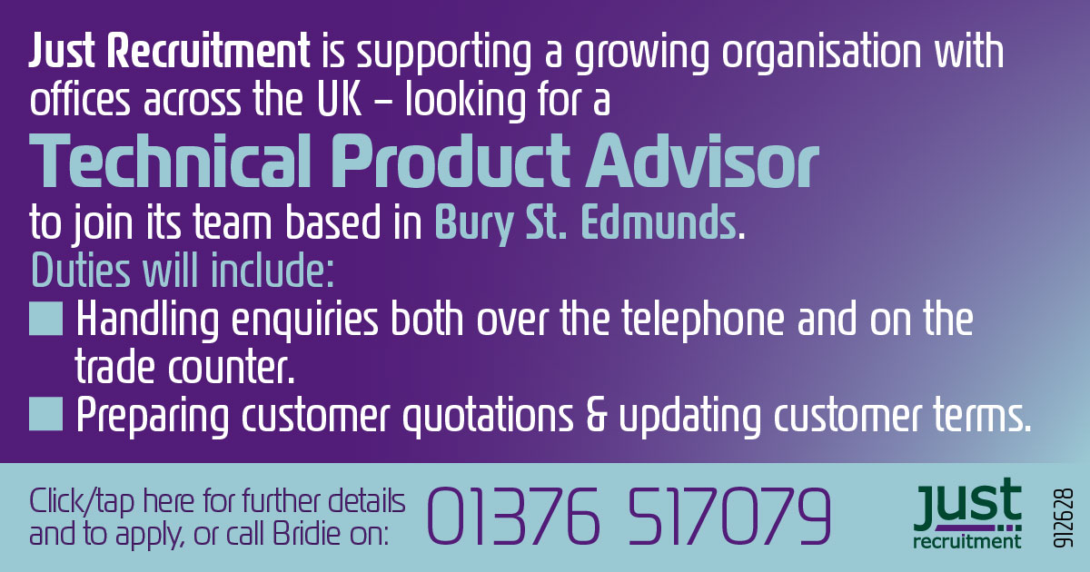 Trade Counter Assistant | Just Recruitment